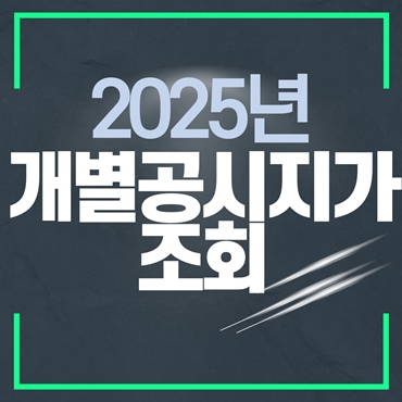 2025년 개별공시지가 조회 온라인으로 간단하게 - 에스비넷
